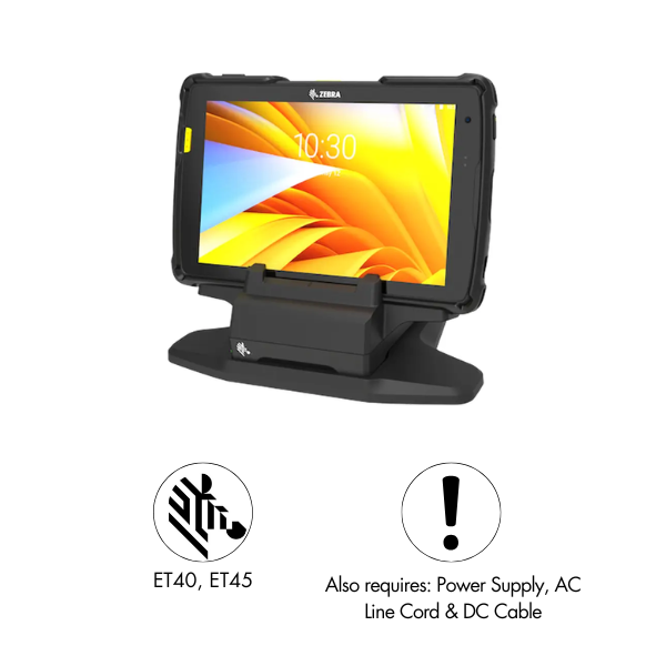 Zebra CRD-ET4X-1SCG1-01 ET40 ET45 rugged tablet from Smart Print and Labelling